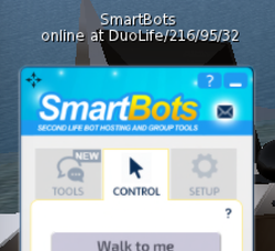 SmartBots: Second Life bot hosting and group tools